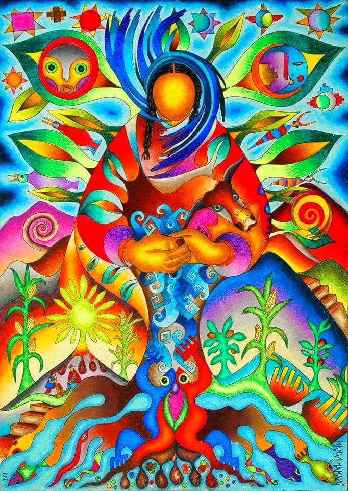 A Mamani Mamani Angel – My Virtual World Trip