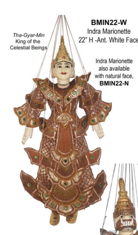 Creating a Myanmar/ Burmese Inspired Marionette – My Virtual World Trip