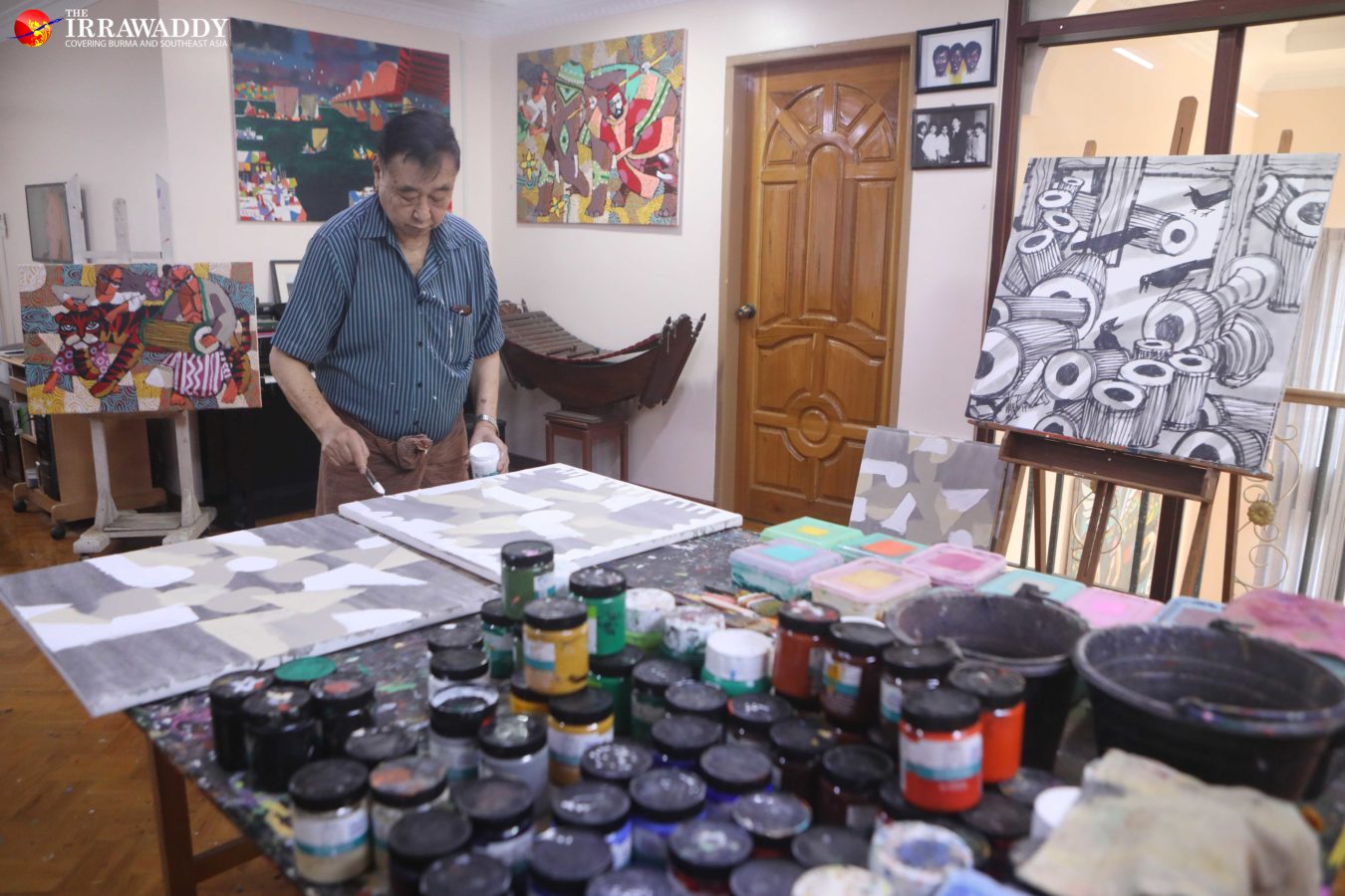 Three Myanmar Artists – My Virtual World Trip