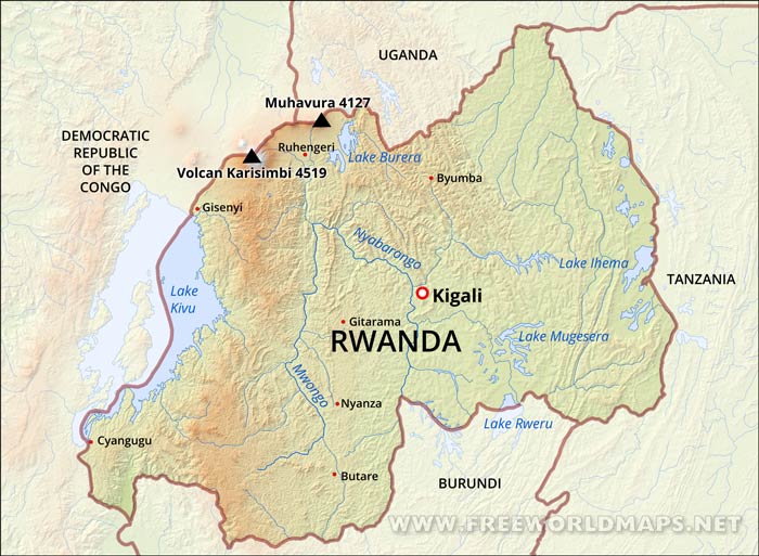 The Geography of Rwanda – My Virtual World Trip