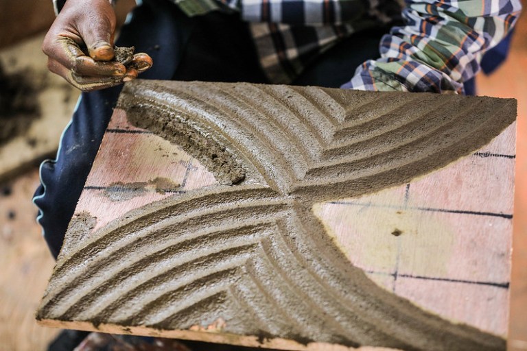 Imigongo, a traditional painting form from Rwanda. – My Virtual World Trip