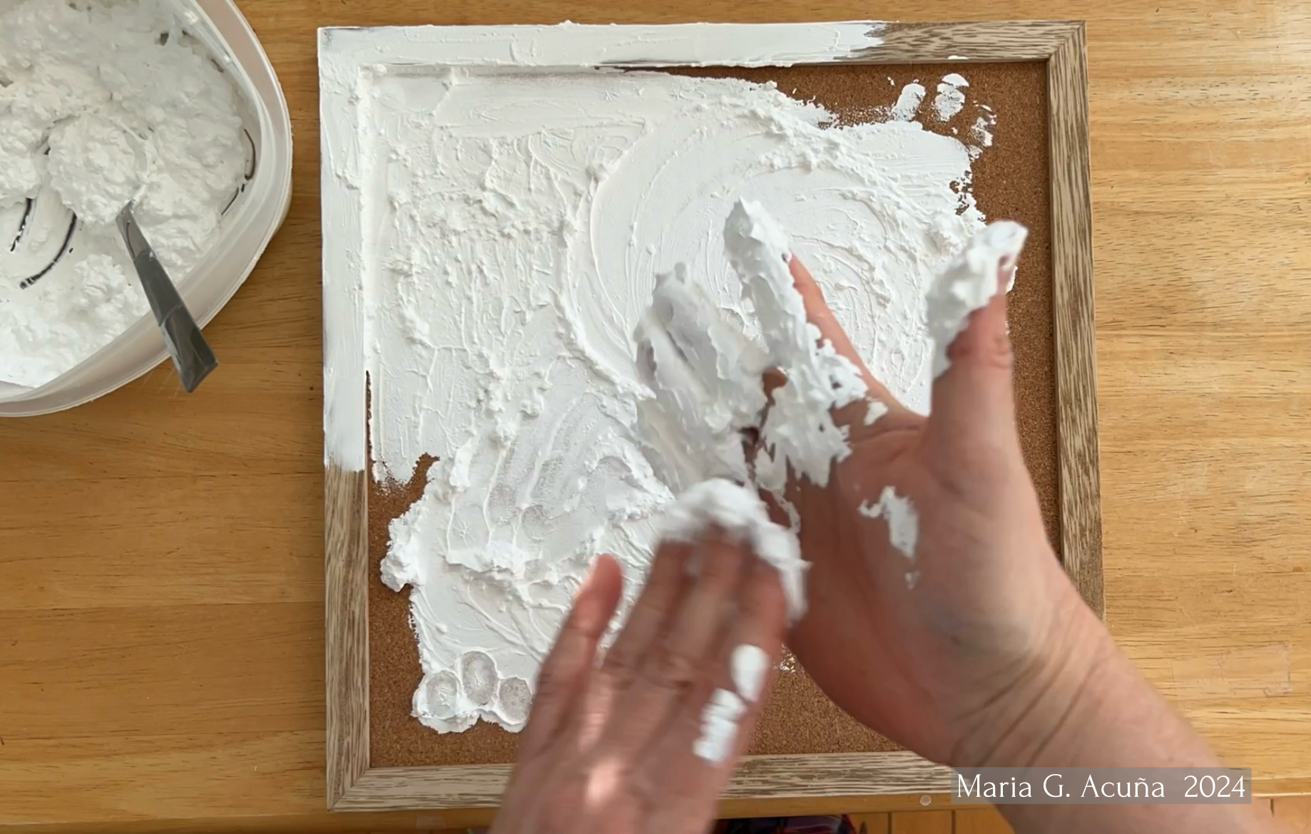 Creating an Imigongo Painting – My Virtual World Trip