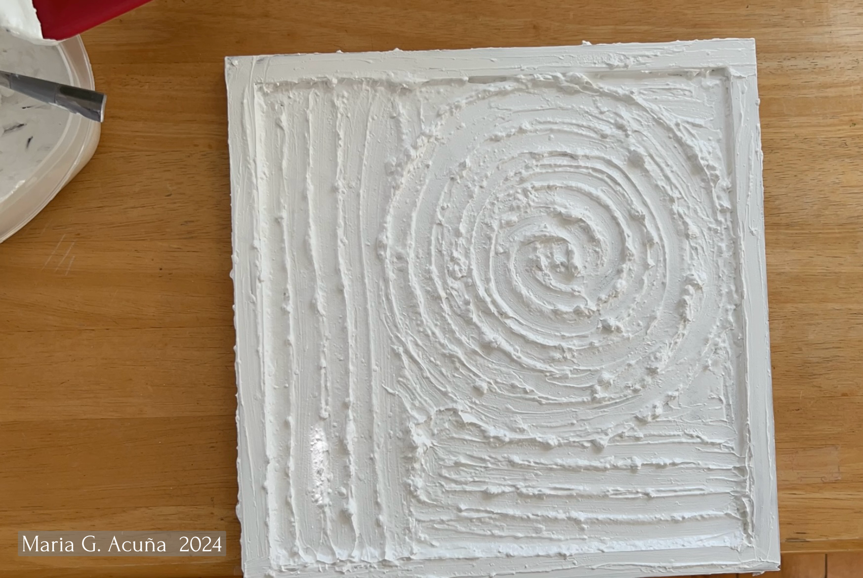 Creating an Imigongo Painting – My Virtual World Trip