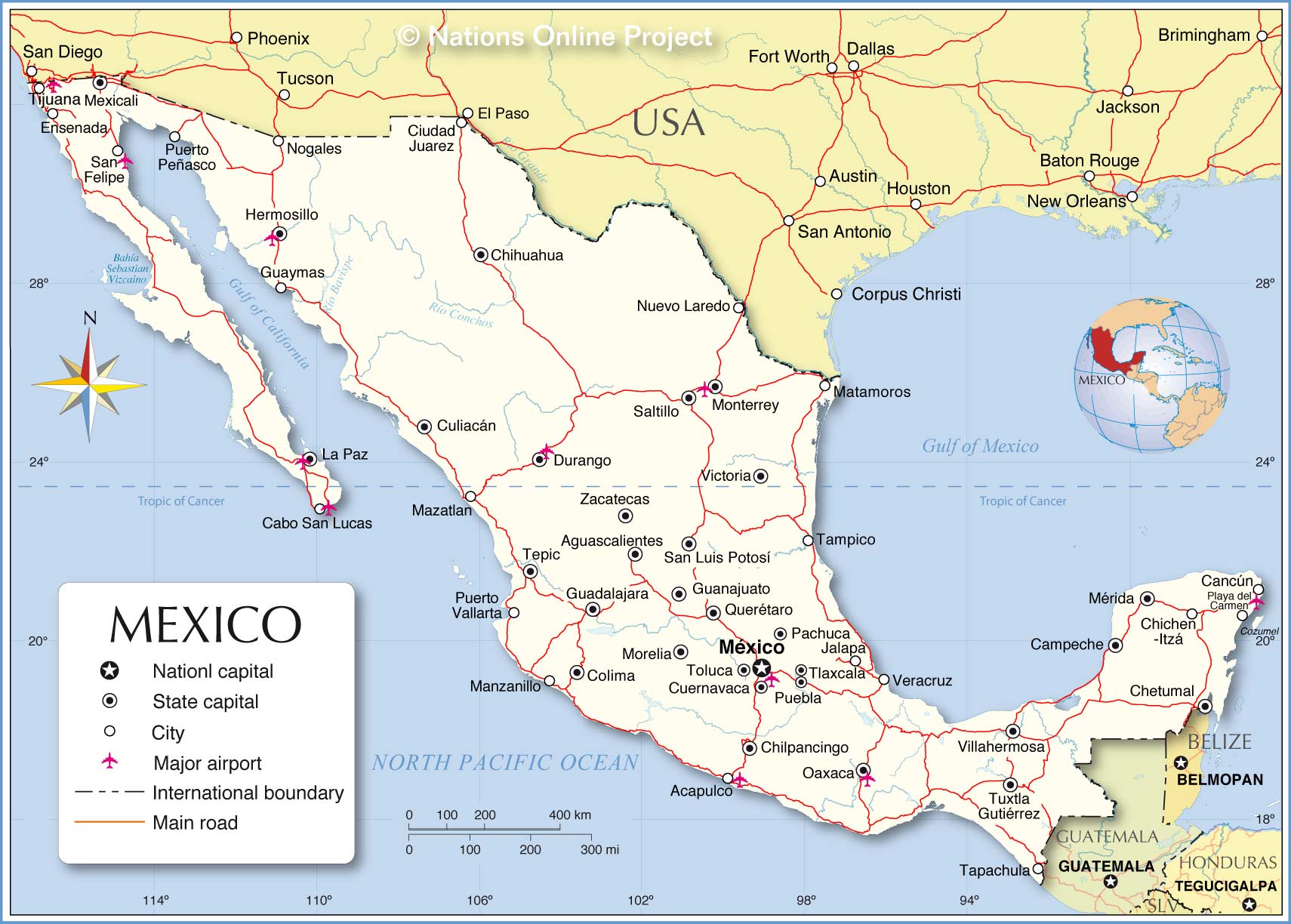 Geography of Mexico Part I – My Virtual World Trip